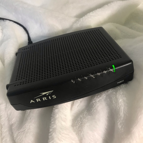 arris | Networking | Arris Tm822a Black Cable Modem Docsis Touchstone Telephony Modem | Poshmark